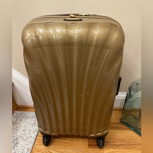 Samsonite | Accessories | Samsonite Black Label Cosmolite In Gold ...